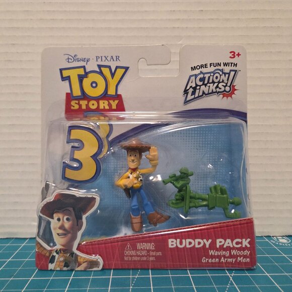 Toys | Disney Pixar Toy Story Action Links Figure Buddy Pack Waving ...